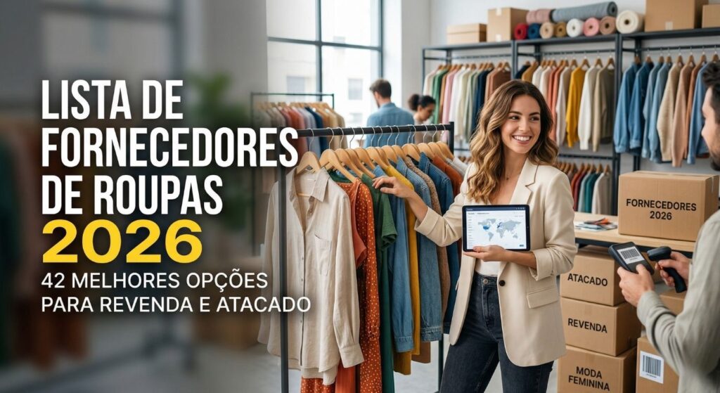 Lista de Fornecedores de Roupas 2026: 42 Melhores Opções para Revenda e ...